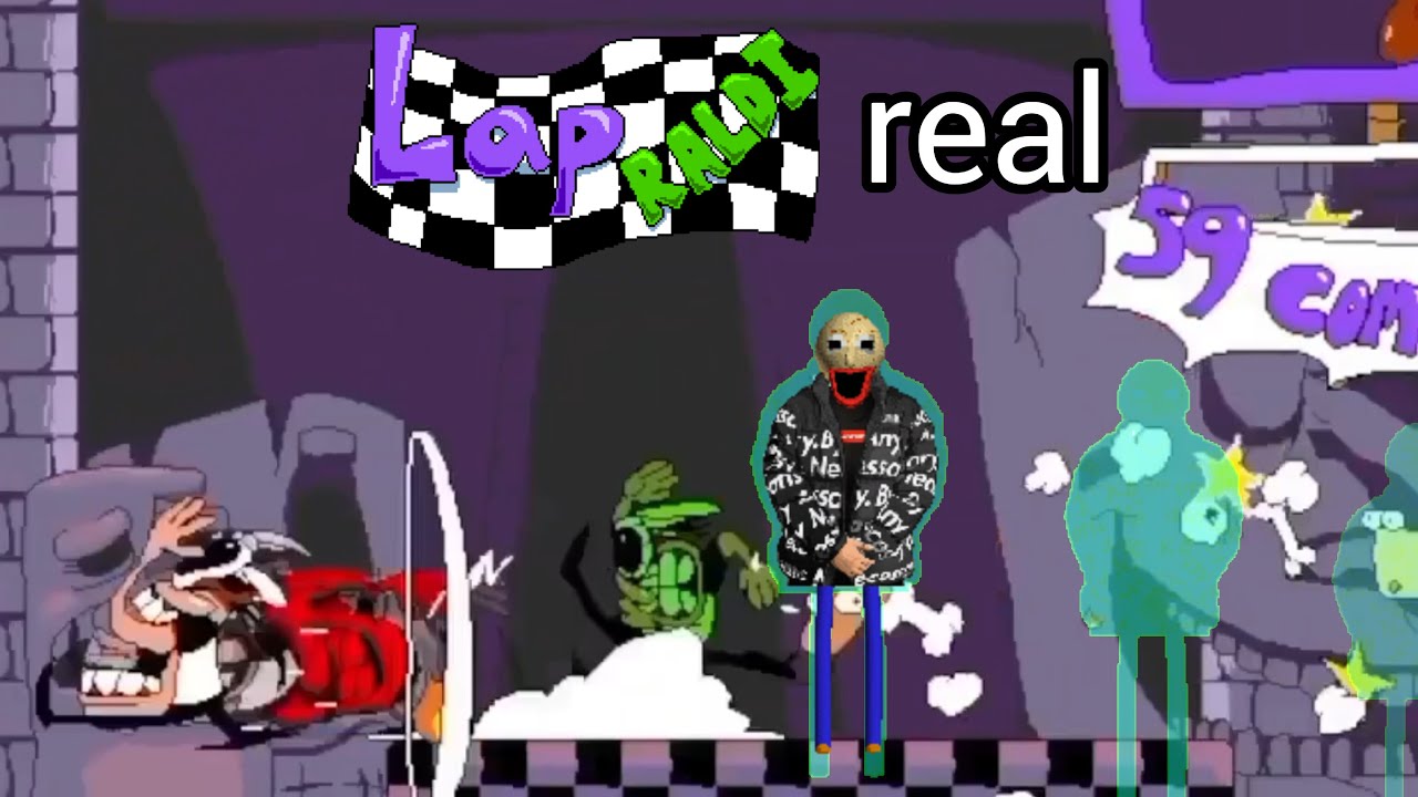 John Gutter P-rank Lap 3 but I replaced the music with Raldi's ...