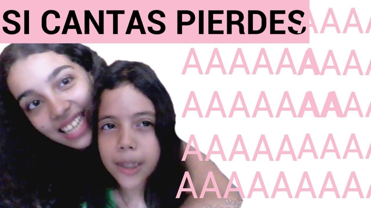 Si Cantas Pierdes Try Not To Sing Challenge Youtube