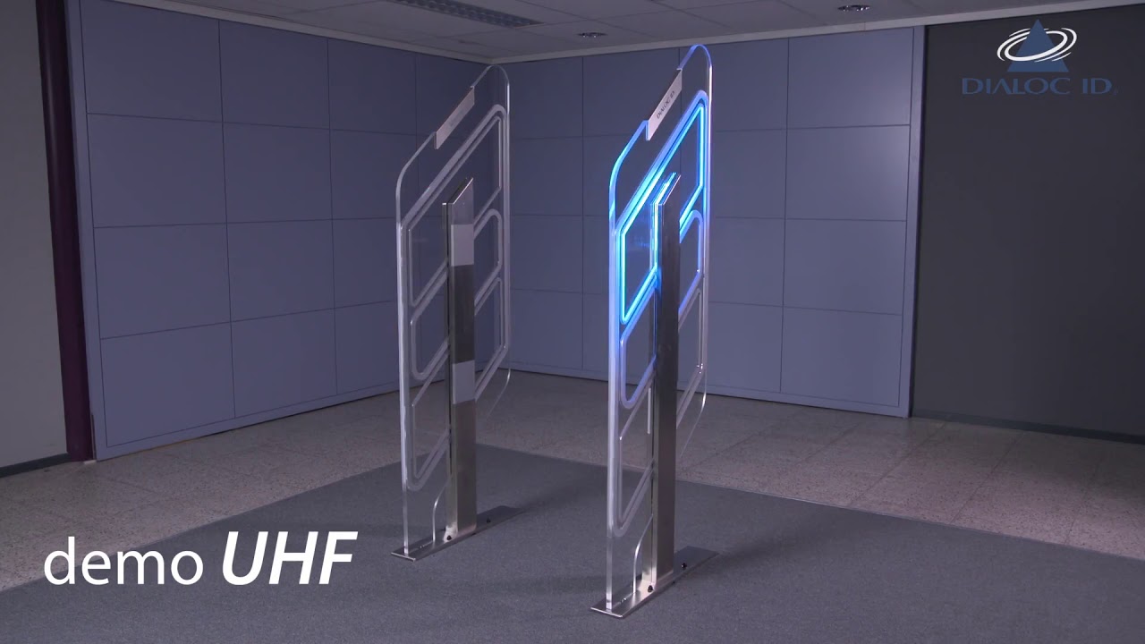 Dialoc ID exhibition Diamond series EM RFID - YouTube