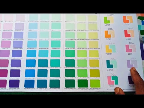 Colour Set Card l House Solutions | shade card l Nippon paint interior ...