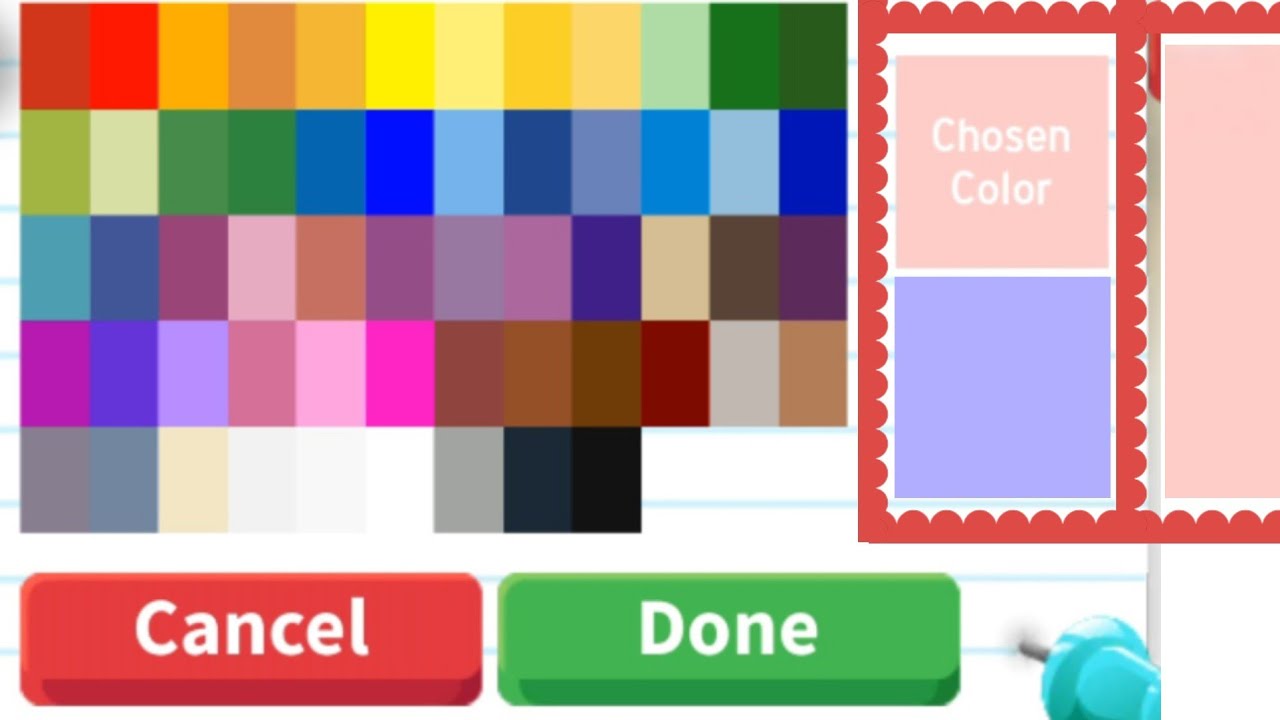 How to get extra colours to paint furnitures in Adopt me! || IMDW - YouTube