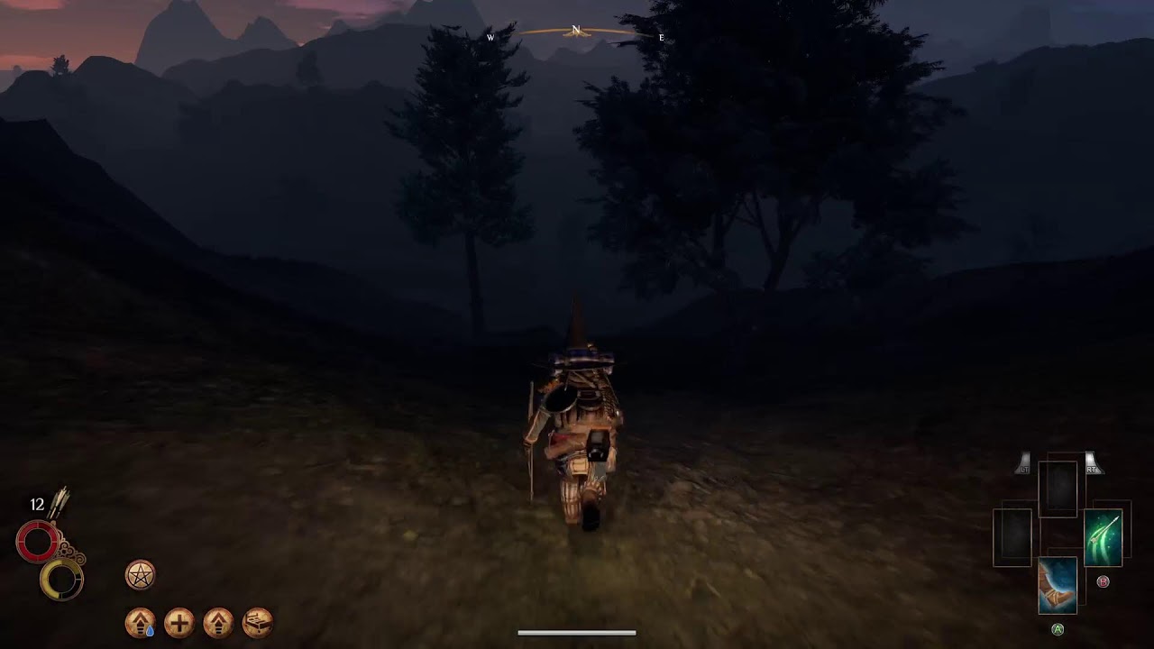 Outward LS - Bow only hardcore challenge (No Commentary) - YouTube