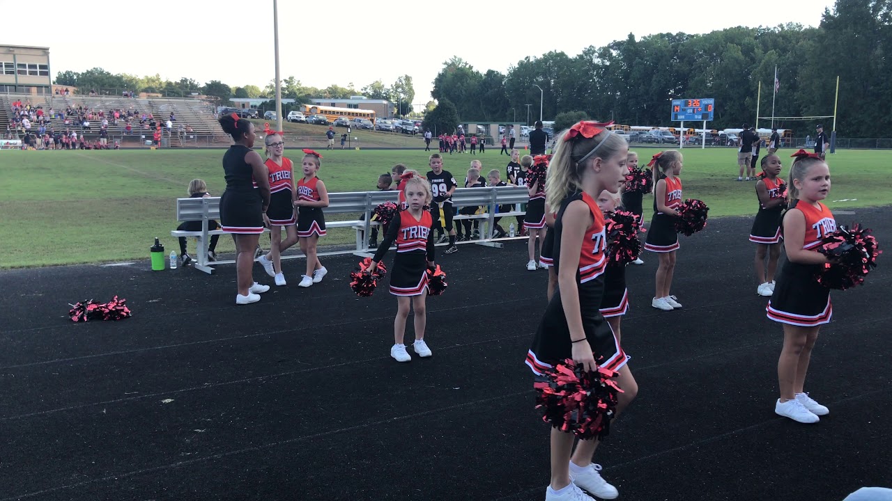 Powhatan Tribe Cheer - Our Team is Red Hot - YouTube