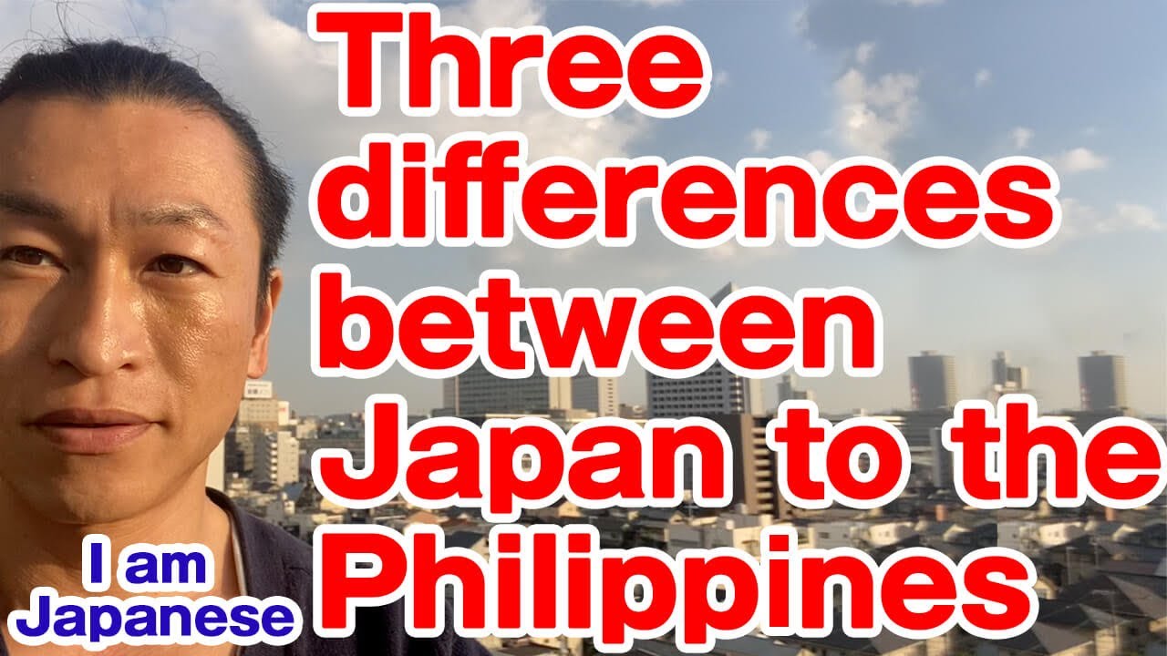 Three differences between Japan to the Philippines - YouTube