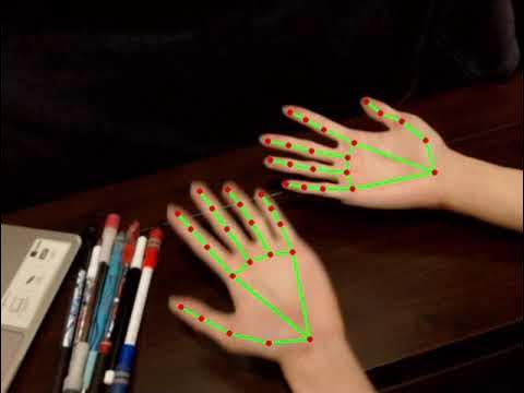 Real Time Hand Tracking model with Pen Spinning - YouTube