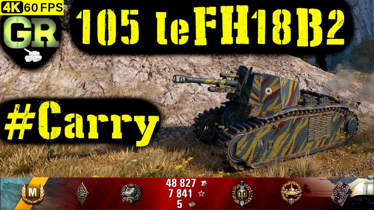 World of Tanks 105 leFH18B2 Replay - 7 Kills 2.3K DMG(Patch 1.4.1 ...