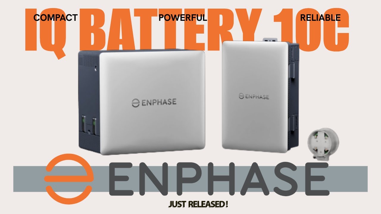 NOW AVAILABLE! Enphase IQ Battery 10C - YouTube