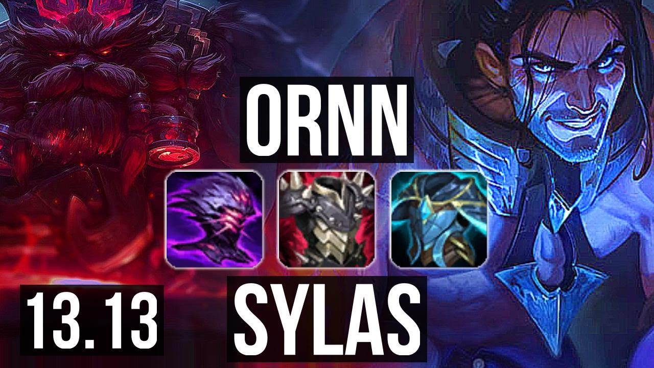 Ornn Vs Sylas Top 8 1 13 Legendary 1 1m Mastery 400 Games Tr