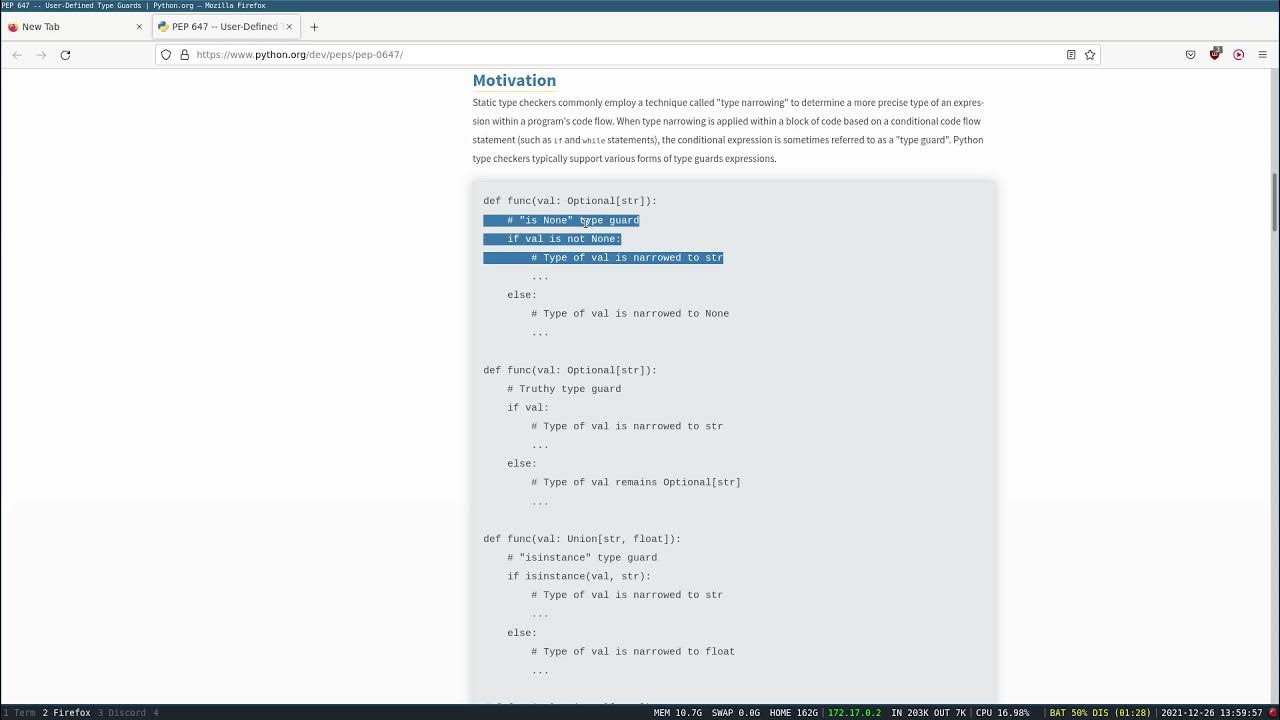 Python Type Guards - PEP 0647 - YouTube