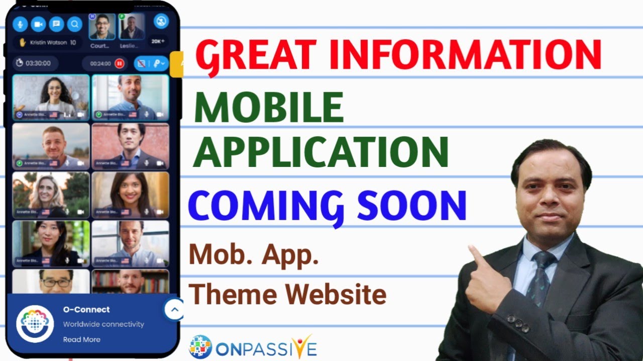 Great Information: Mobile Application Coming Soon: Website With Mobile ...