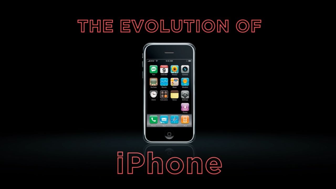 The evolution of iPhone - YouTube