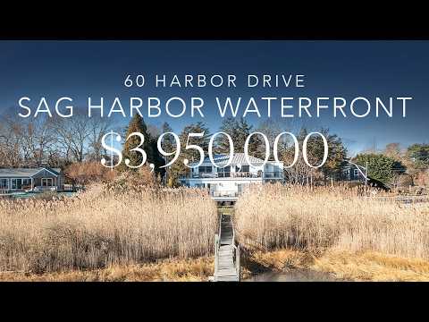 Luxury Waterfront Renovation in Sag Harbor — Hamptons Luxury Home Tour