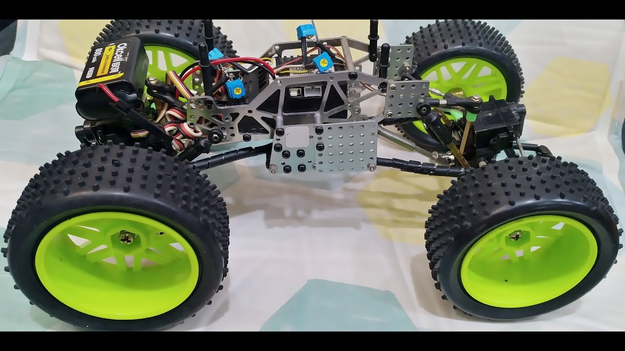 1/24 Micro Class RC Rig Rock Crawler HBX海博星2098B DIY延長車架微型小攀爬 1/10 4WD ...