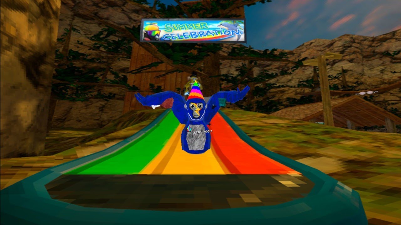 Gorilla tag Summer Celebration update - YouTube