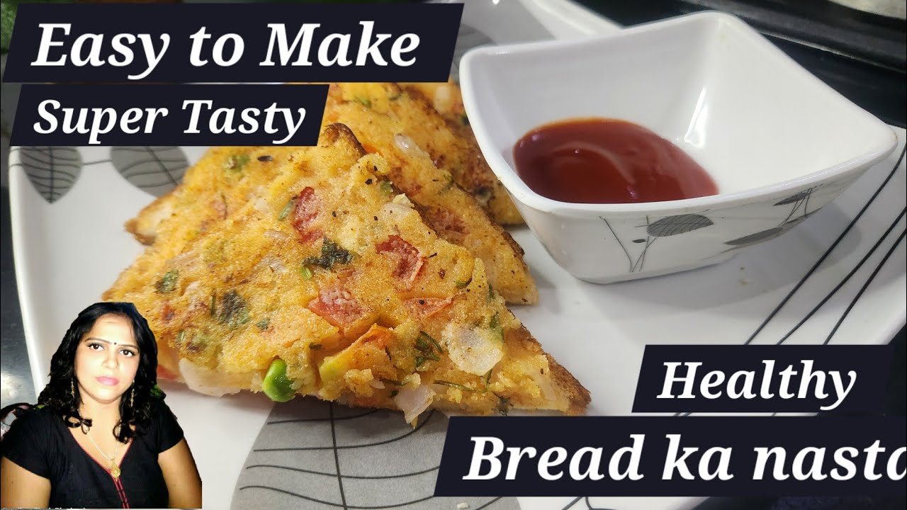 Easy To make Healthy super Tasty less oil Rava Bread Nasta From ...