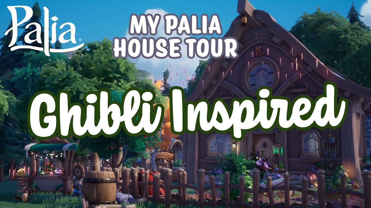 Palia Ghibli Cottage Soft Spoken House Tour - YouTube