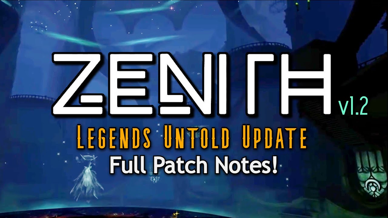 Everything YOU need to know about Zenith: Legends Untold Update! - YouTube