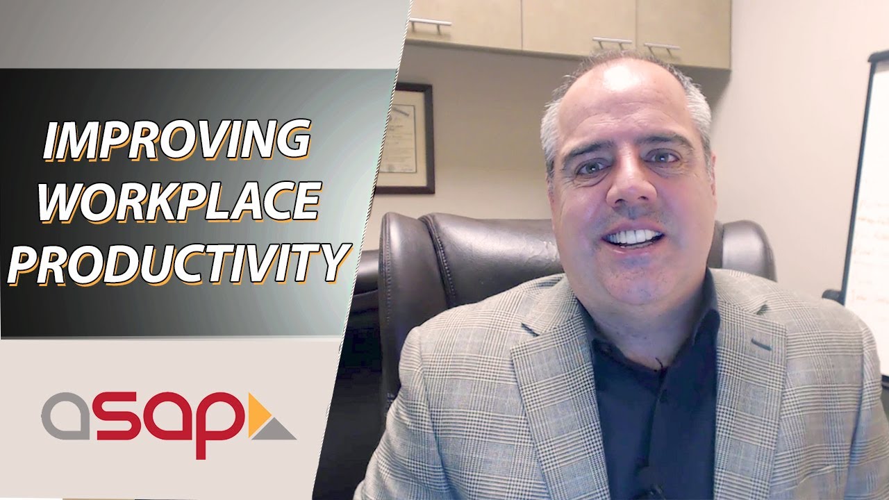 8 Tips To Improve Your Workplace Productivity Youtube