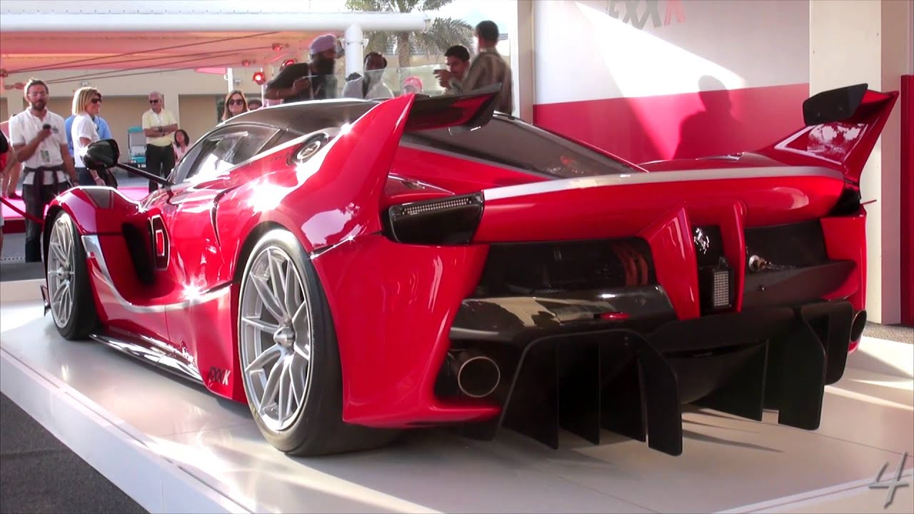 World Debut: Ferrari FXX K - Finali Mondiali 2014 - YouTube