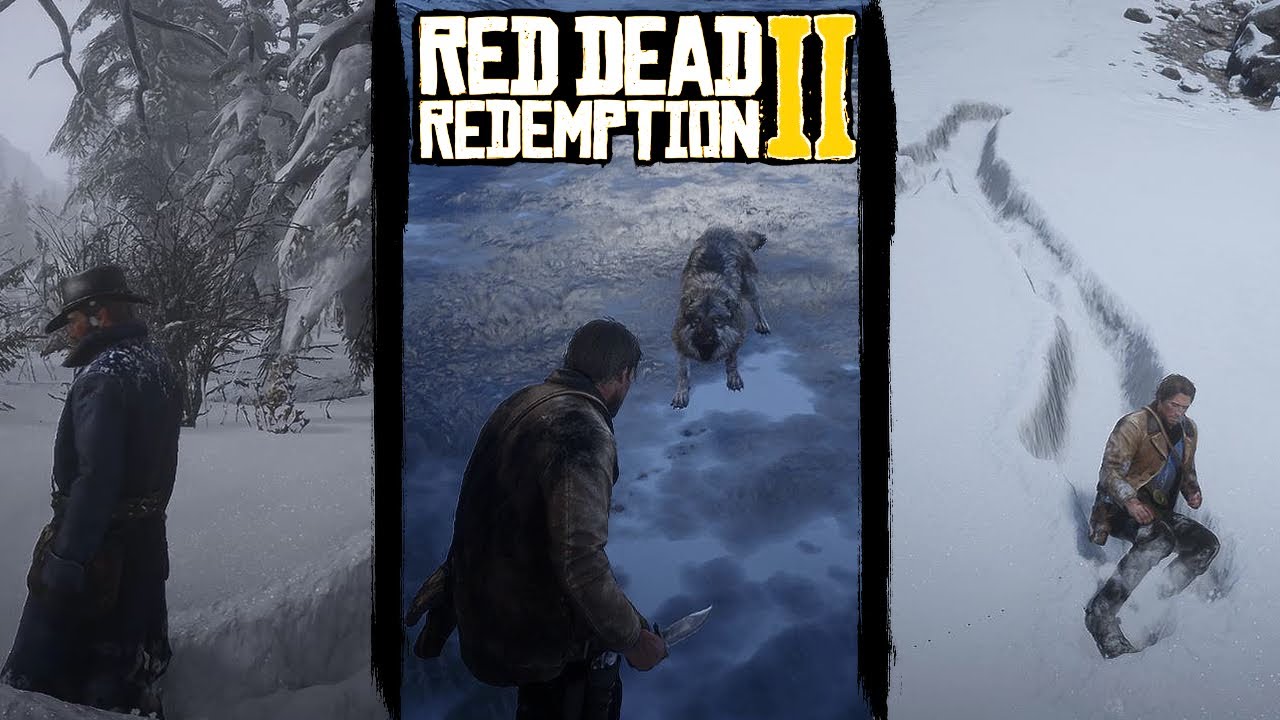 6 Insane Details (Snow and Cold) - Red Dead Redemption 2 - YouTube