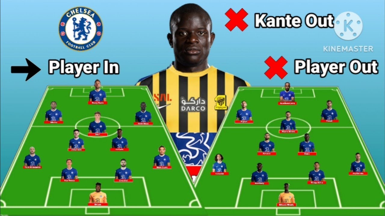 Kante Out !!! Chelsea Line Up Player In & Player Out ~ Transfer Summer ...
