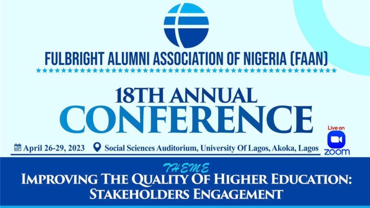 UNILAG to Host Fulbright Alumni Association National Conference - YouTube