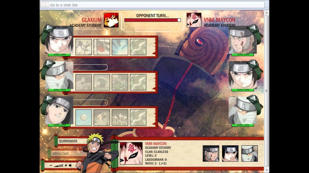 Naruto Arena - Starter Teams. - YouTube
