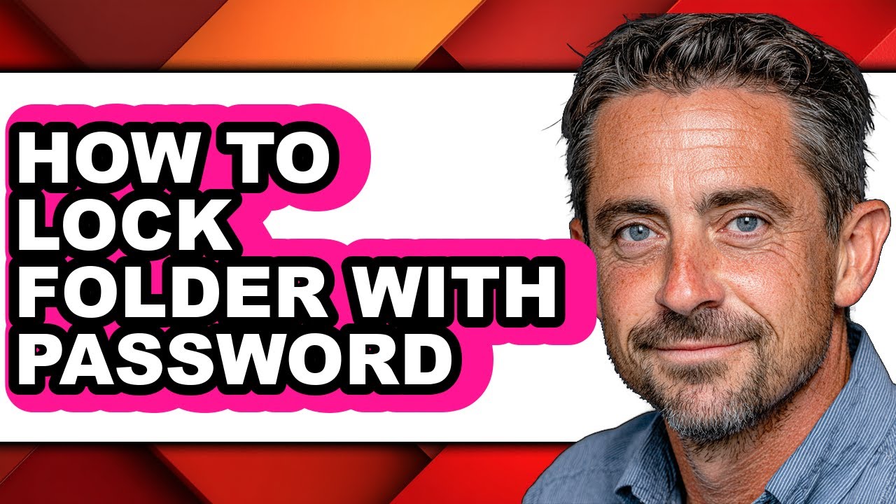 How to Lock Folder with Password (updated) - YouTube