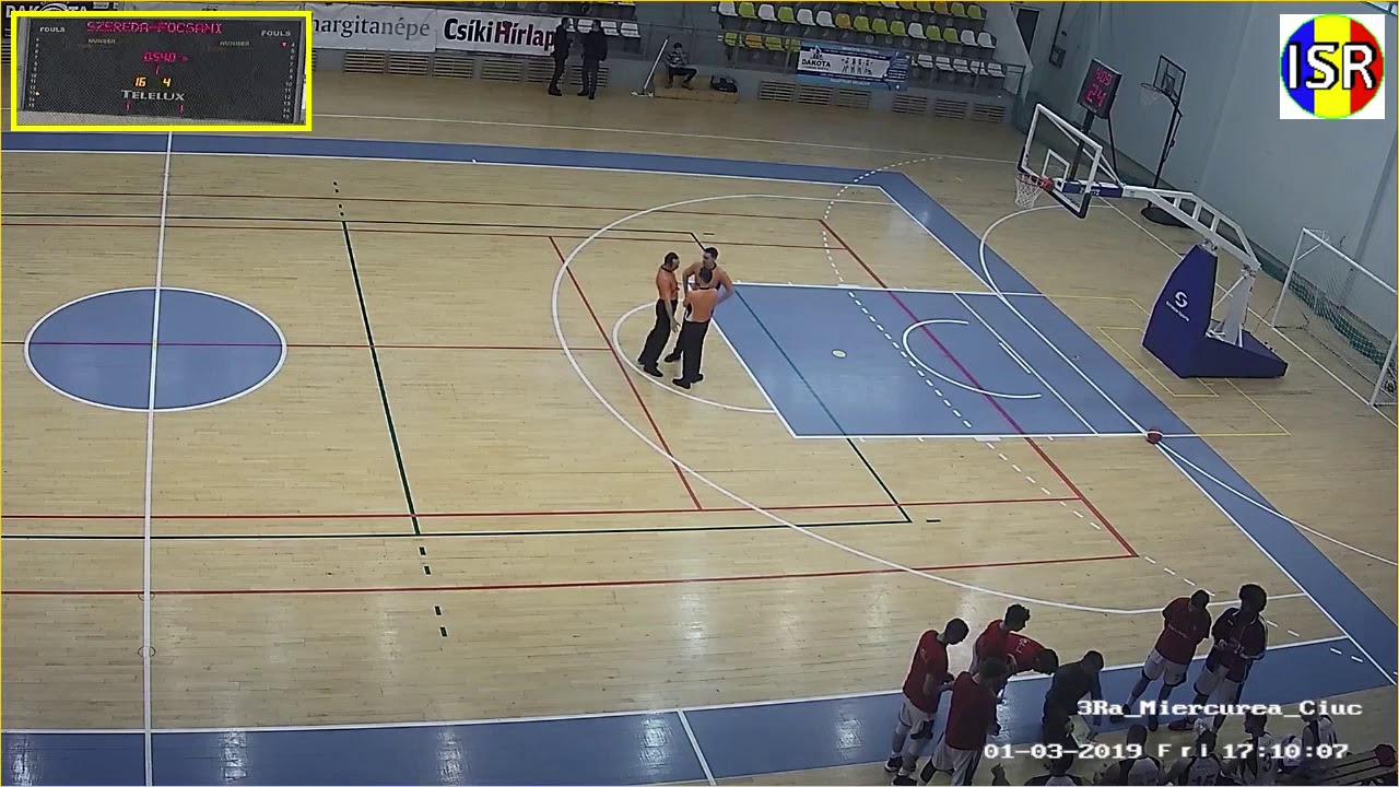 Andre Pierce (6'10/F #1/White Jersey) Game Film - Top Division Romania ...