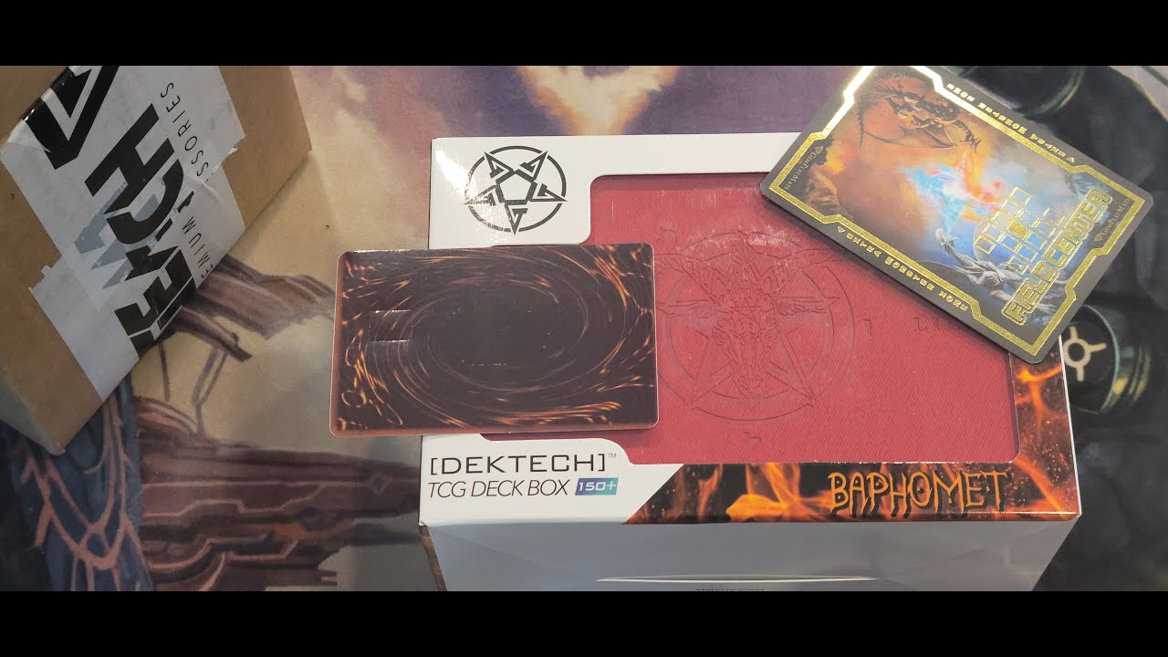 DekTech Baphomet Unboxing - YouTube