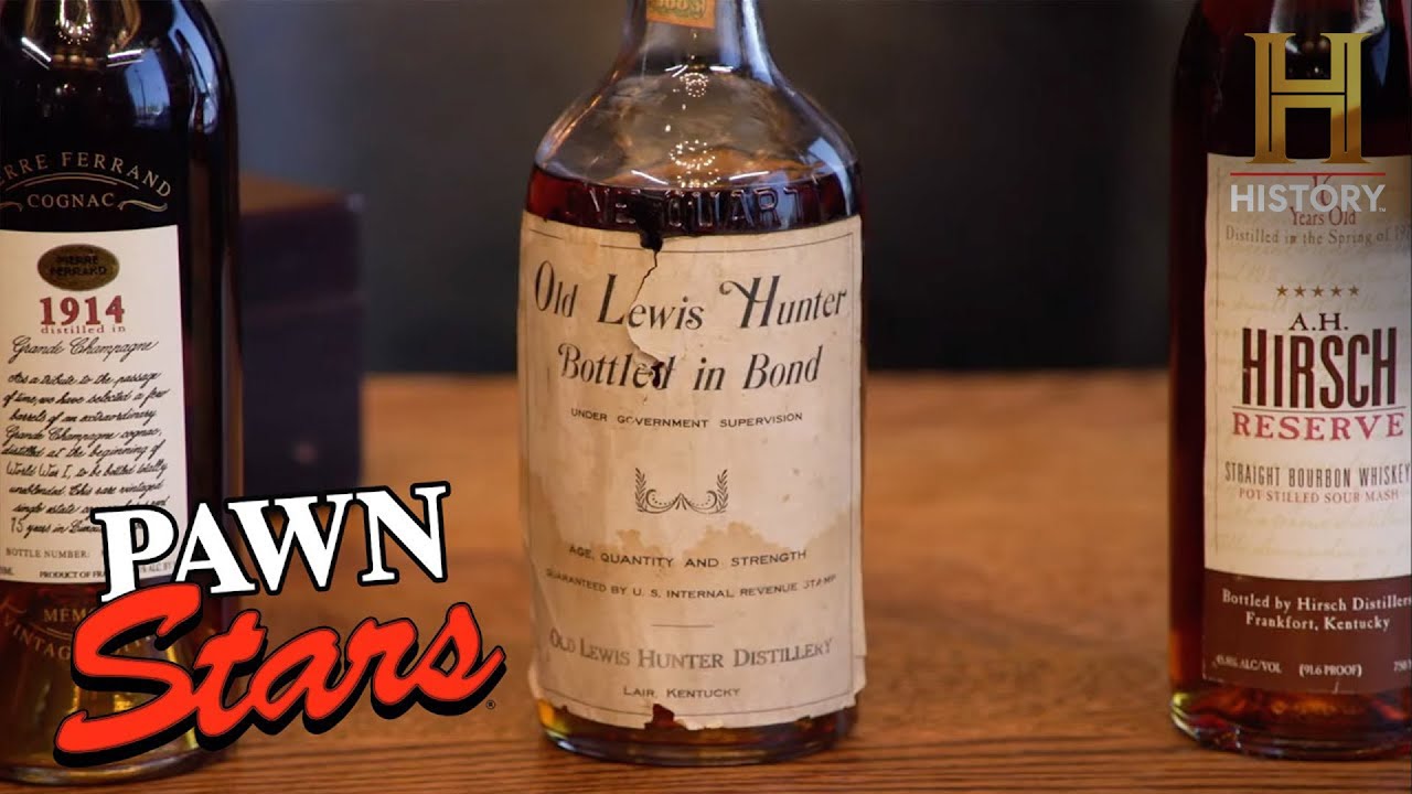 Pawn Stars Do America: $23,000 for PRESCRIPTION Whiskey Bottles ...