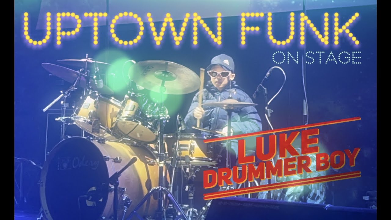 Uptown Funk Drum Cover by Luke Drummer Boy - YouTube