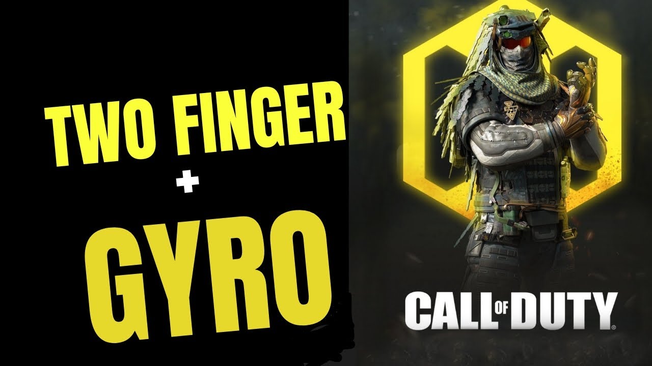 2 Finger + Gyroscope Call Of Duty Gameplay Duo BR Mode - YouTube