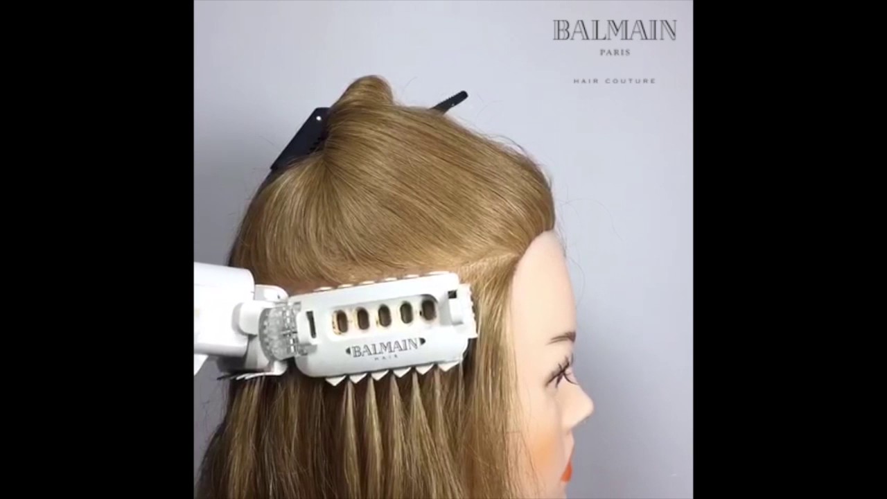 BALMAIN HAIR | Professional · Système Volume · Salon Service Only - YouTube