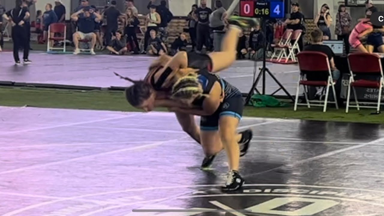 NIA HAGLER vs Kate Doughty (Colorado)- Western Regionals Greco Junior ...