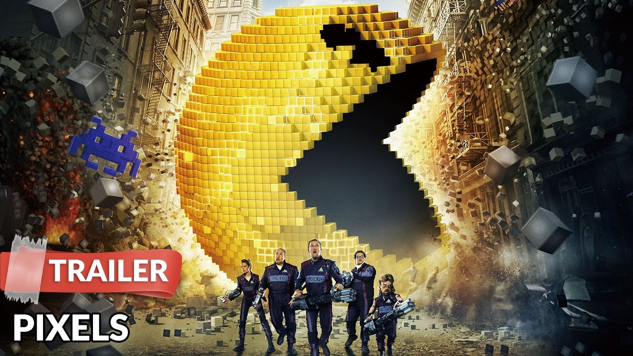 Pixels (2015) Trailer HD | Adam Sandler | Kevin James - YouTube