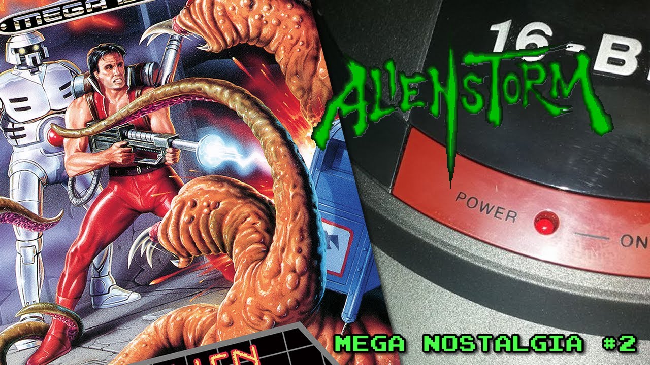 Gameplay do Alien Storm do Mega Drive [Mega Nostalgia]