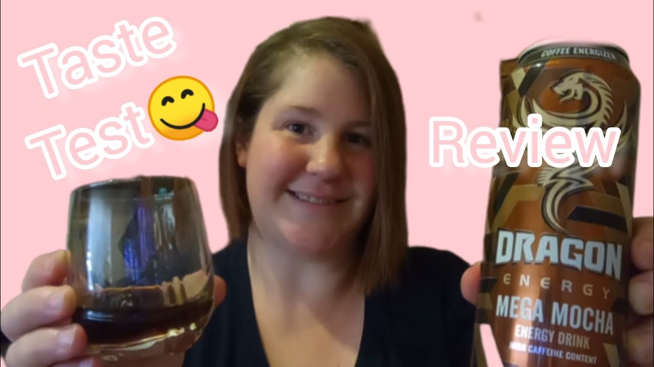 Mega Mocha Coffee Energy Drink Taste Test | Dragon | Review | South ...