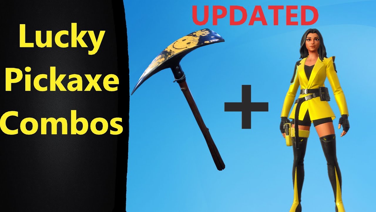 *UPDATED* Lucky Pickaxe Combos in Fortnite - YouTube