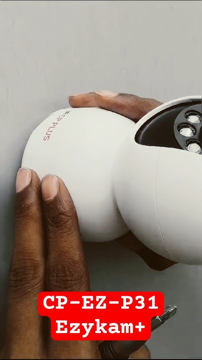 How to install CPPLUS ezykam+ camera wall #mounting #cpplus #ezykam - YouTube