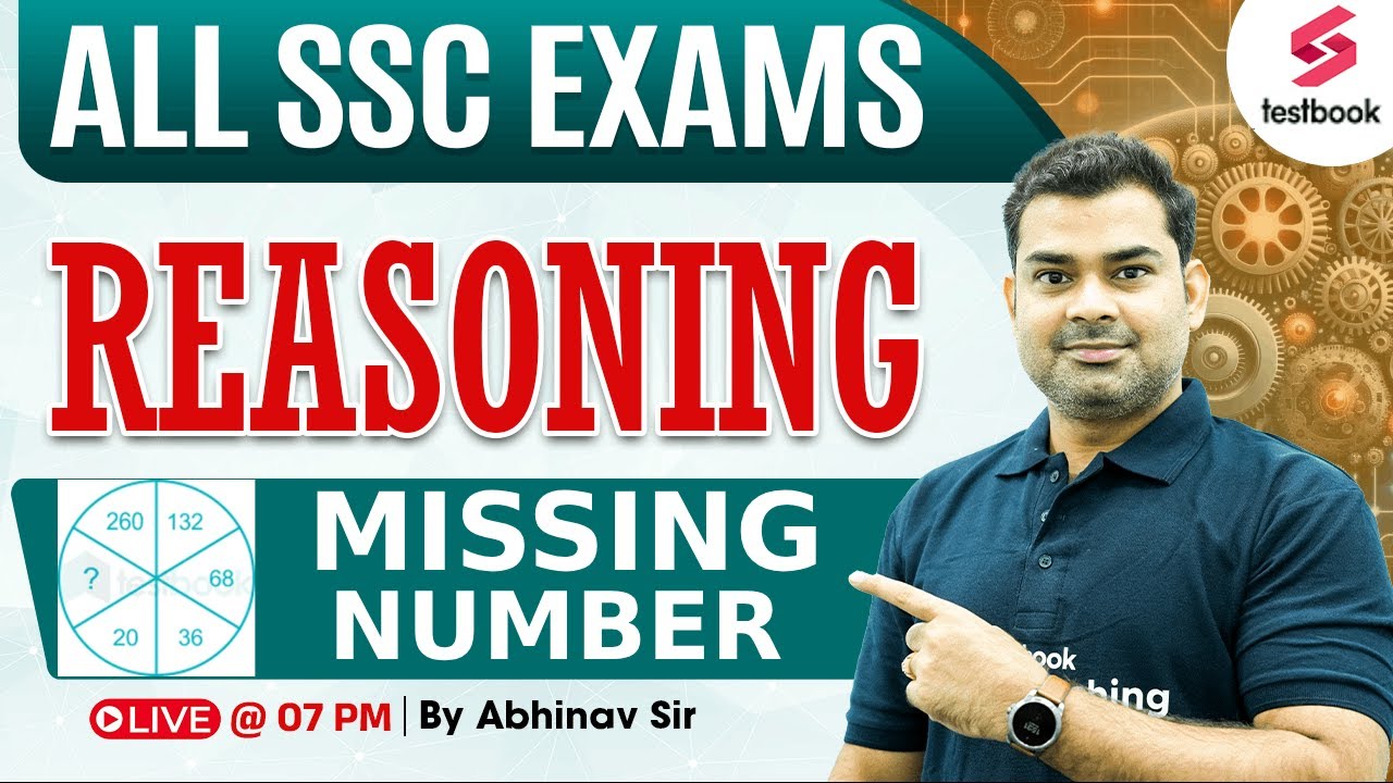 All SSC Exams 2024 | Missing Number Reasoning Tricks | All SSC Exams Reasoning by Abhinav Sir ...
