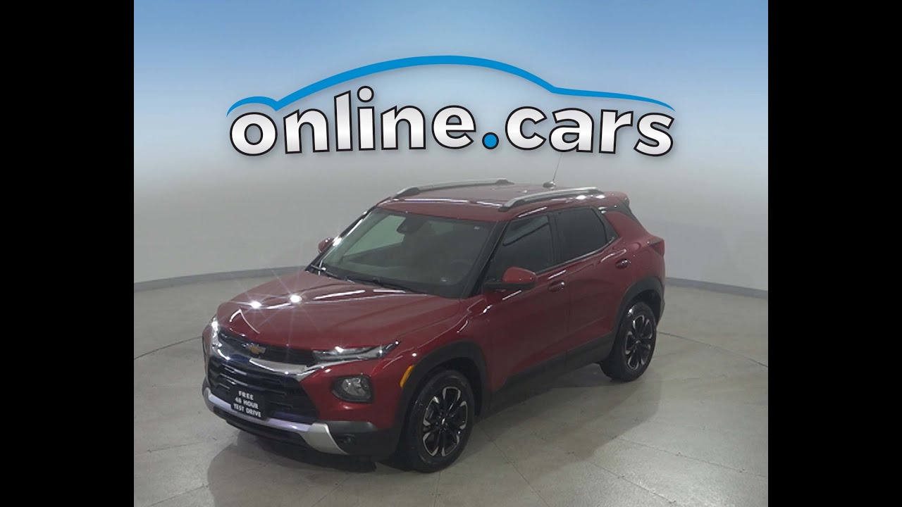 A58399HA Used 2021 Chevrolet Trailblazer Red SUV Test Drive, Review ...