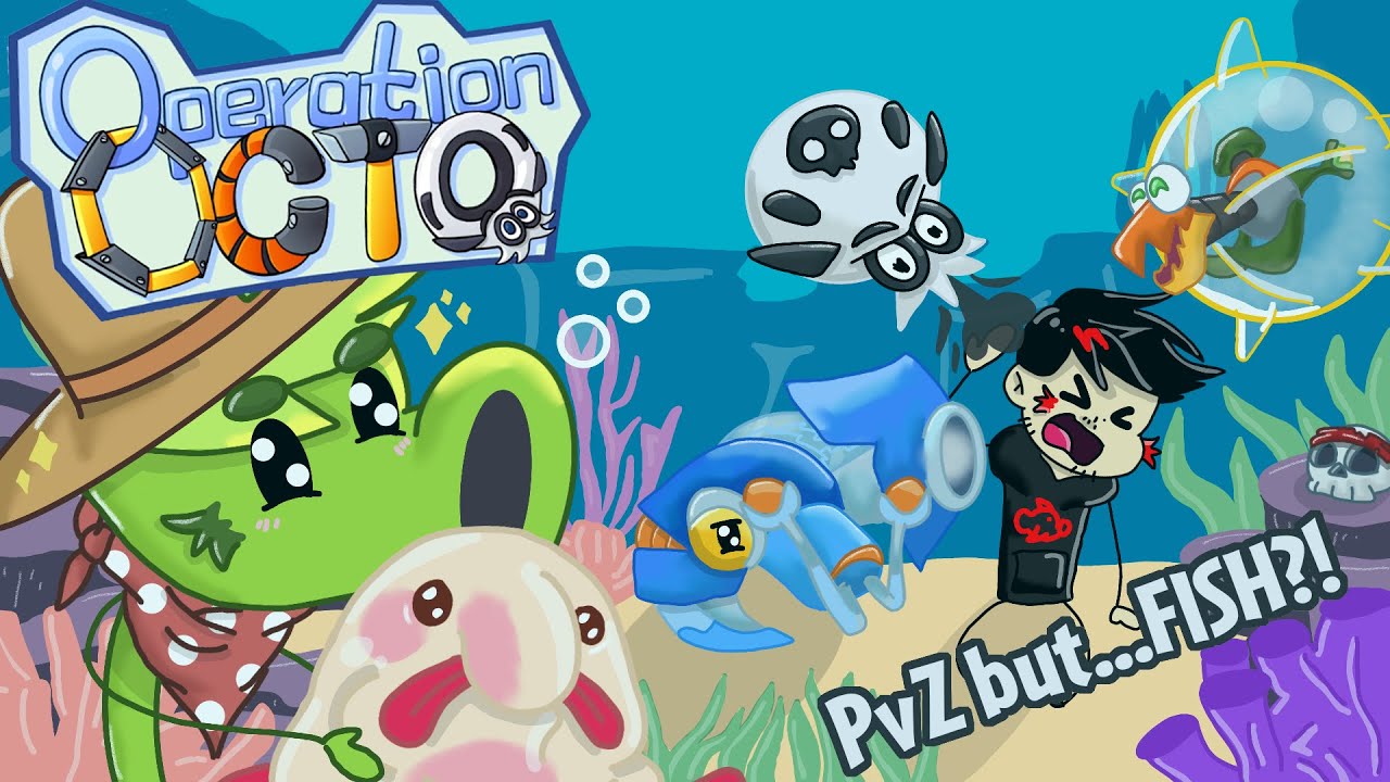 Plants vs. Zombies but YOU are actually in the game?? (Operation Octo ...