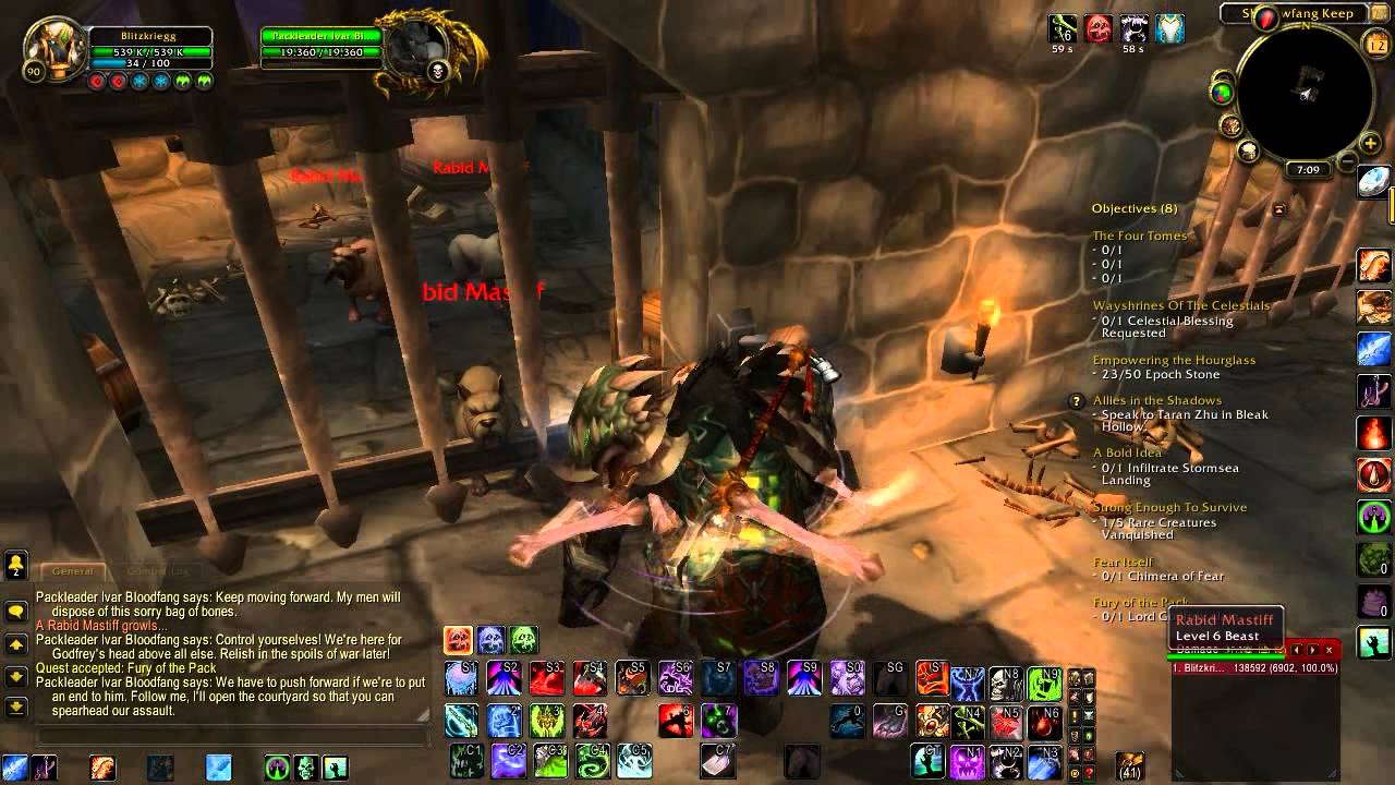 WoW Wool Farming Spot - Shadowfang Keep - YouTube