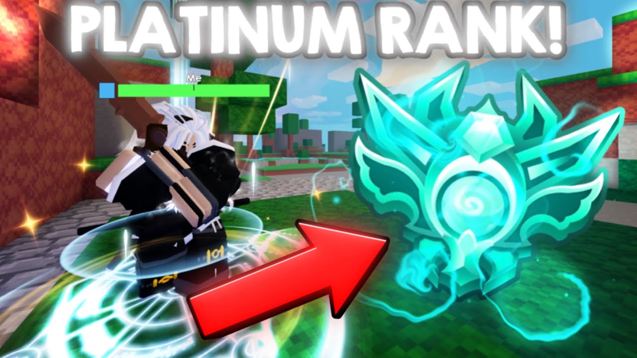 How I GAINED 400 RP IN 2 DAYS AND GOT PLATINUM.. | Roblox BedWars Rank ...