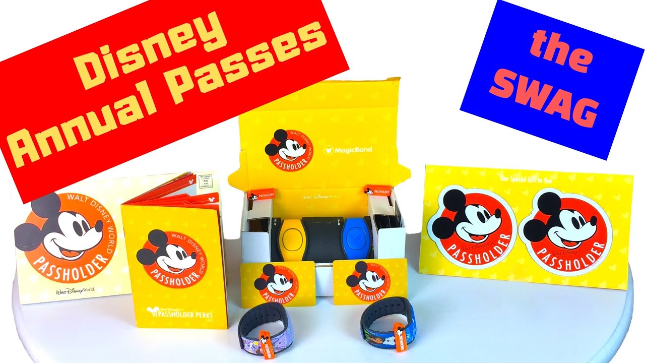 Disney Annual Pass Swag | What You Get with AP Membership - YouTube