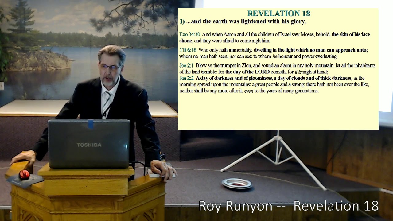 Roy Runyon - Revelation 18 - Spirit and Life Lectureship 2018 - YouTube