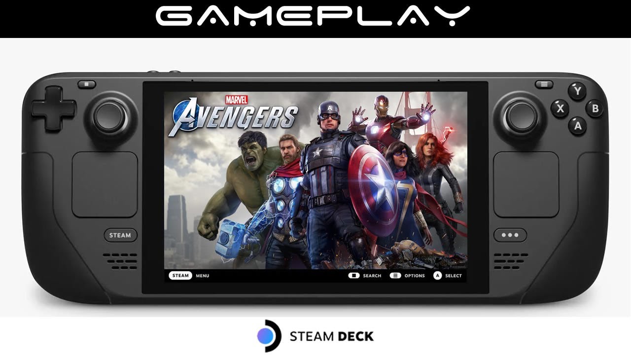 Marvel Avengers Steam Deck Gameplay - YouTube
