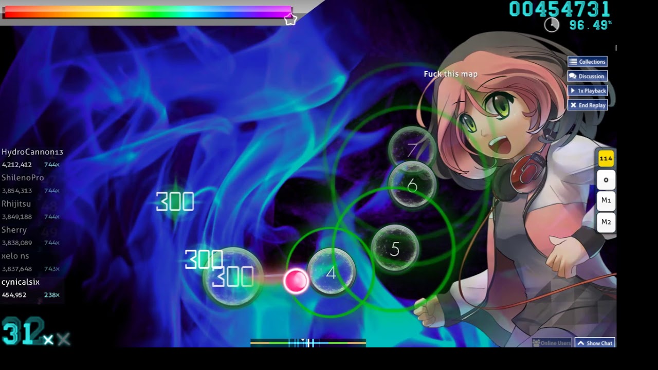 [osu!] Through The Fire and Flames [NORMAL | B] - YouTube