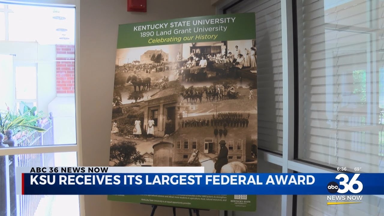 KSU receives its largest federal award - YouTube